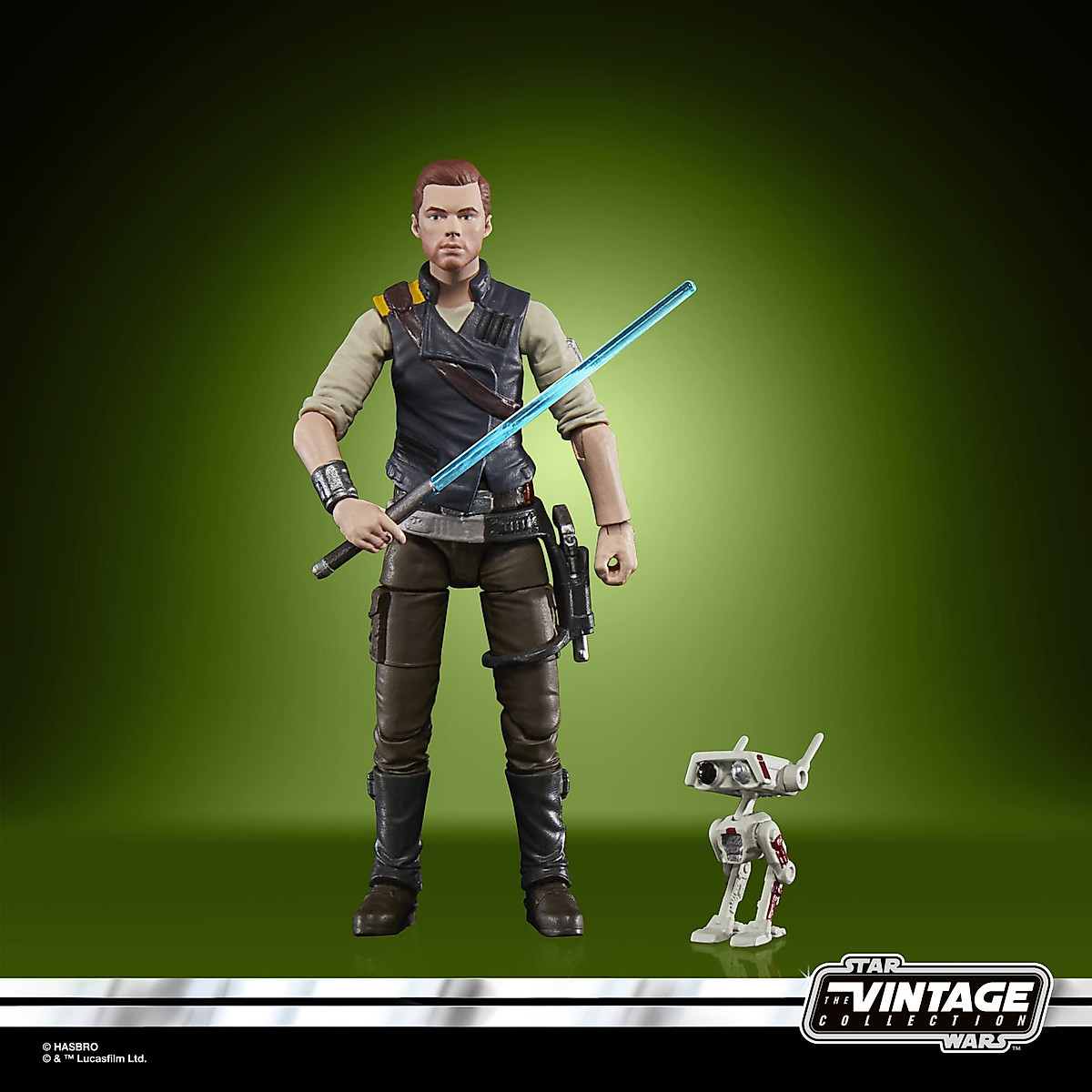 STAR WARS The Vintage Collection Cal Kestis Toy, 3.75-Inch-Scale Jedi: Survivor Action Figure, Toys for Kids Ages 4 and Up