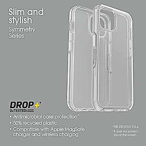 OtterBox Symmetry Clear Series Case for iPhone 13 (Only) - Non-Retail Packaging - Clear