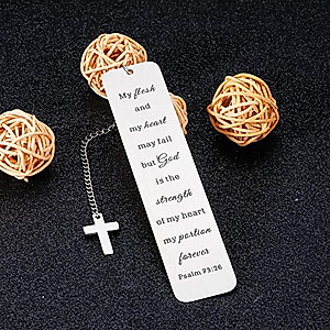 Christian Bookmarks for Women Men Book Markers for Book Lovers Inspirational Religious Gift for Women Bible Bookmarks for Kids Christmas Bible Verse Gift Stocking Stuffers for Sister Church Bulk Gift