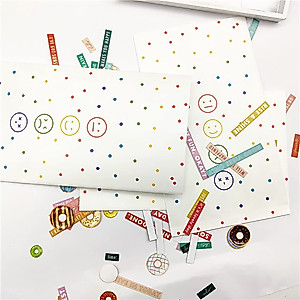 Inspirational Words and Phrases Stickers Saying Decoration Stationery Planner Stickers Words Stickers (Style3-10Pcs)