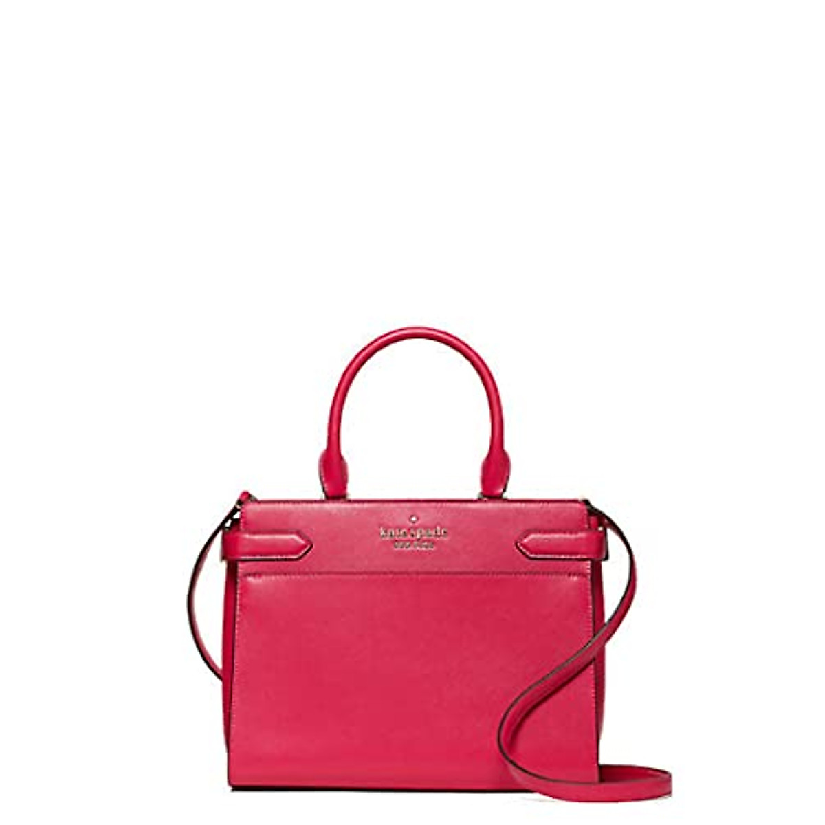 Kate Spade New York Staci Satchel Medium (Garden Ruby)