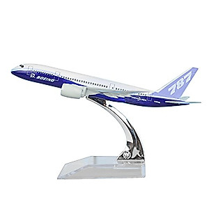 24-Hours Boeing 787 Plane Model Alloy Metal Model Airplane Die-cast 1:400
