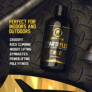 SpartaFlex 8.5 Oz Pro Liquid Chalk for Weightlifting Chalk, Rock Climbing, Gymnastics, Lifting Chalk, Hand Chalk for Weight Lifting, Gym Chalk for Powerlifting, Liquid Grip Liquid Chalk Climbing