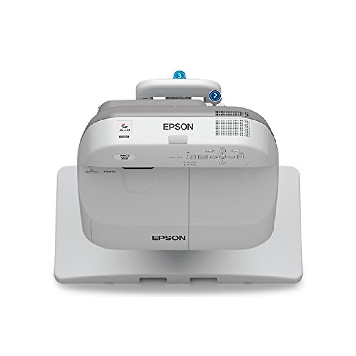 EPSON V11H602320 Powerlite 585W LCD 3300L Wxga HDMI 42.35LBS Projector for Smart