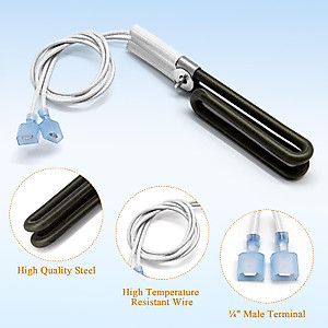 Criditpid SRV7000-462 Loop Igniter for Quadra-Fire Classic Bay 1200, Santa Fe, Mt. Vernon Pellet Stove, 18" Igniter for Heatilator Eco Choice CAB50, PS35, PS50 Pellet Stove.