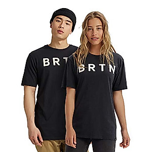 Burton Men's BRTN Short Sleeve T-Shirt, True Black, L