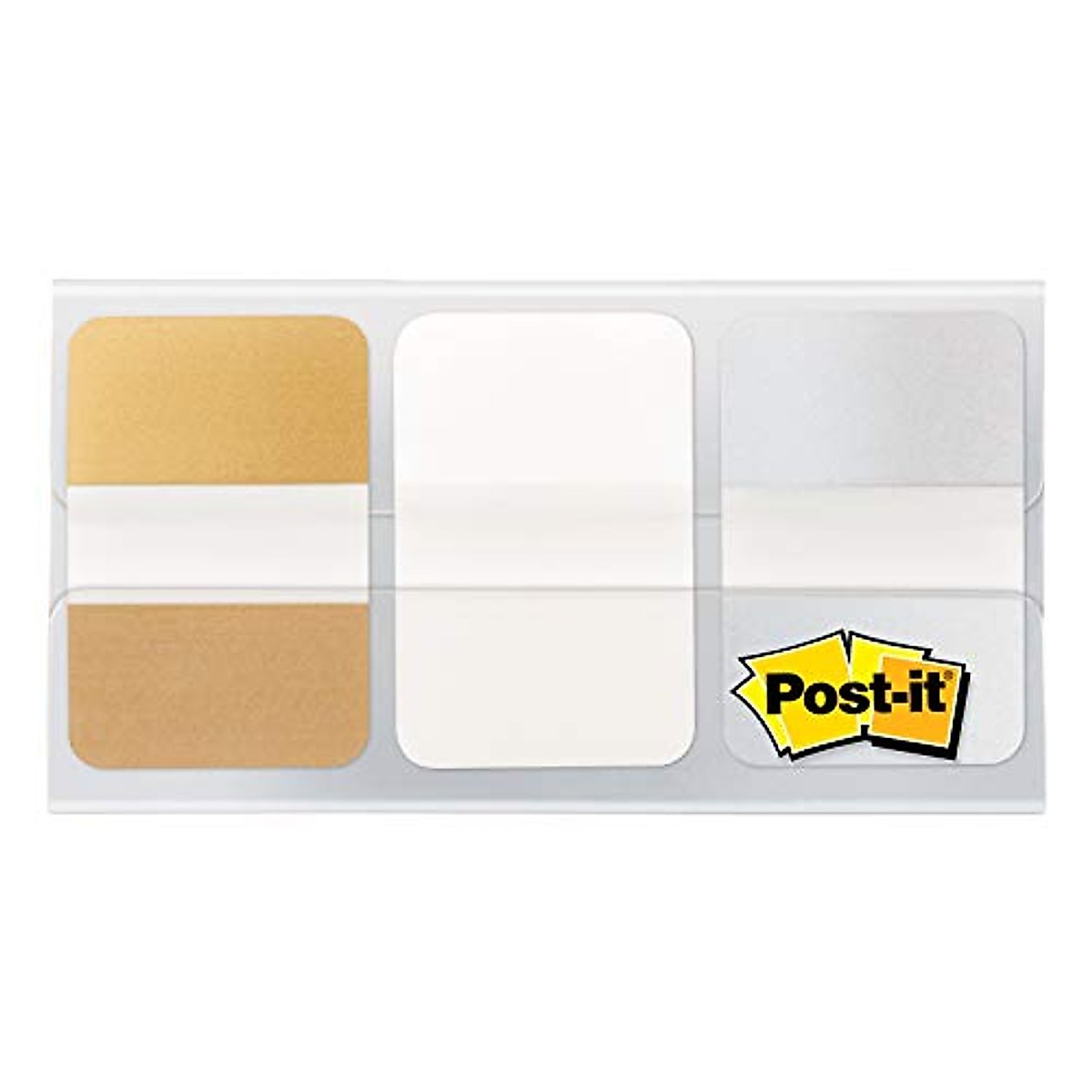 Post-it Flags, 36 Count, 1 in Wide, Assorted Metallic Designs (686-METAL)