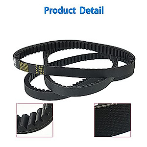labwork Drive Belt 725 Replacement for Go Kart 30 Series Torque Converter- 3pc Set (3 Belts)