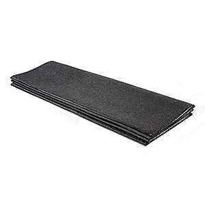 Stamina Fold-to-Fit Folding Equipment Mat (84-Inch by 36-Inch), Black