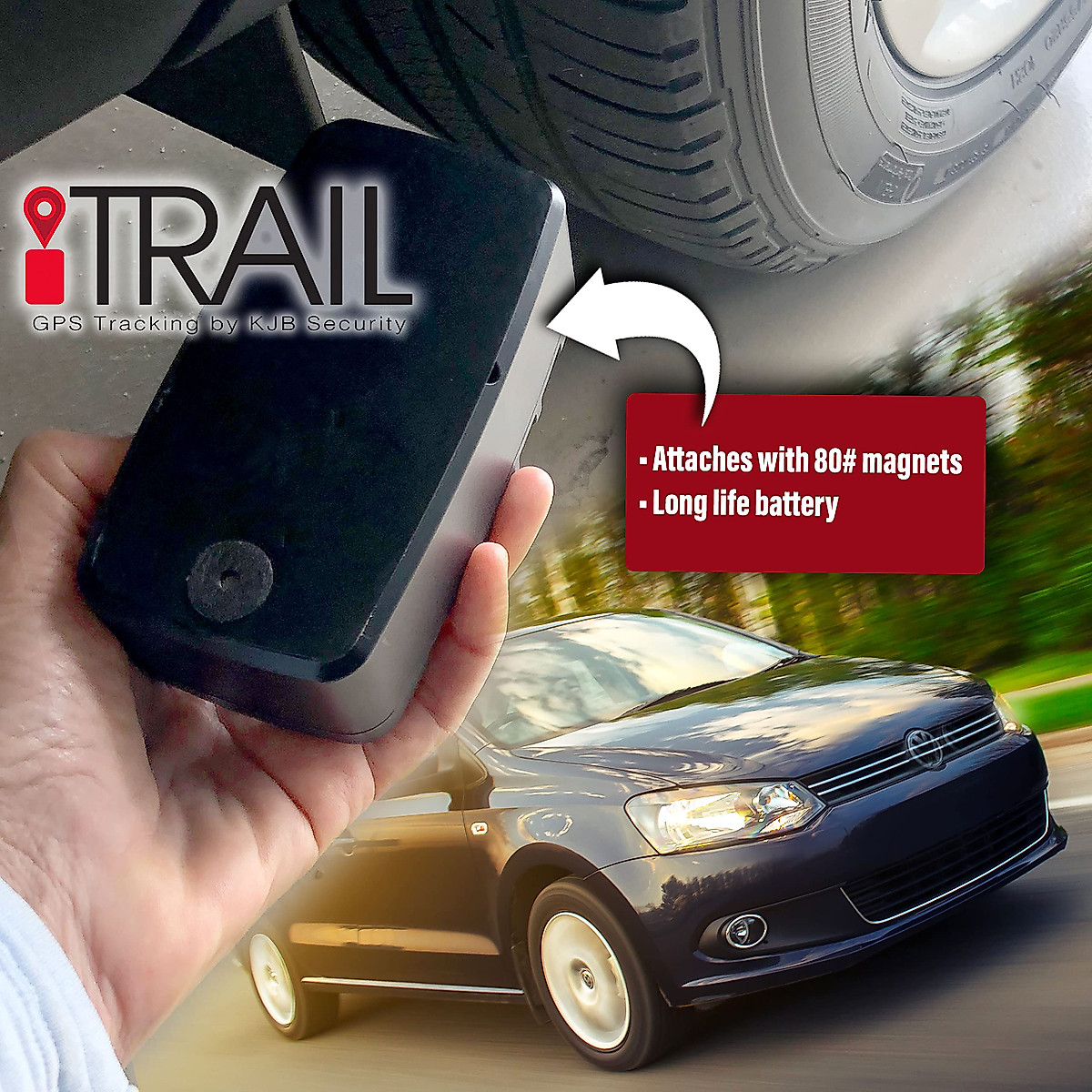 GPS Tracker for Vehicle - Discover It - 5G Real Time GPS Tracking Device Monitoring System with GEO Fence for Kids, Cars, Vehicle, Seniors - Up to 256 Day Battery Life - (12 Month Plan)