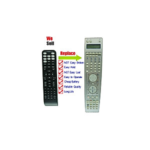 HCDZ Replacement Remote Control for Harman Kardon AVR265 AVR365 AVR3650 AVR270 AVR370 AVR2700 AVR3700 Network-Connected AV Receiver