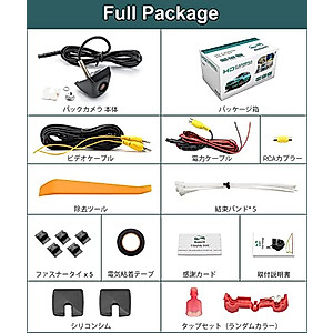 Car Backup Camera with Dynamic Trajectory Guide Line, GreenYi HD 960x720 Rear View Camera Waterproof Night Vision Fisheye Lens 170 Degree Wide View