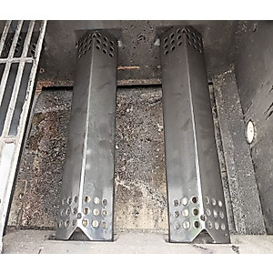 Htanch SN7371(4-Pack) 14 9/16" Stainless Steel Heat Plate Replacement for Uberhaus 780-0003 Grill Master 720-0697, 720-0737,Nexgrill 720-0783C, 720-0783E 720-0830H 720-0896 720-0896B 720-0898