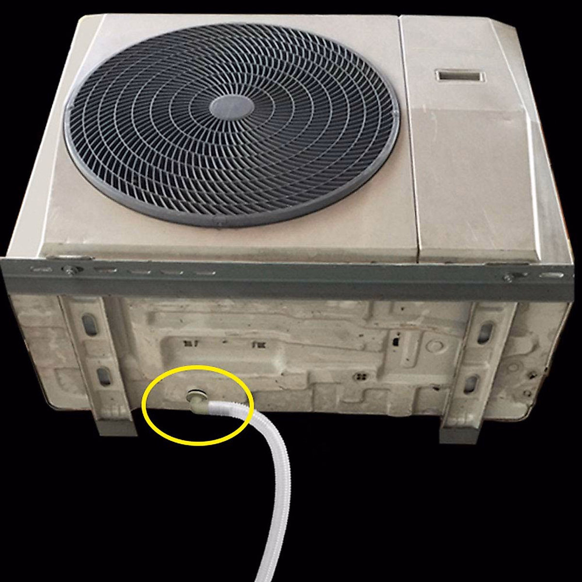 E-outstanding Air Conditioner Drain Connector 2PCS 3/5 Inch AC Drain Hose Elbow Fitting with Rubber Ring for Window AC and Mini Split Units