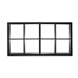 4 Cube Storage Organizer, Black and Beige (1 PK)