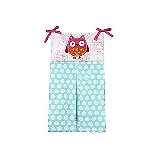 NoJo Love Birds 4 Piece Comforter Set with Diaper Stacker