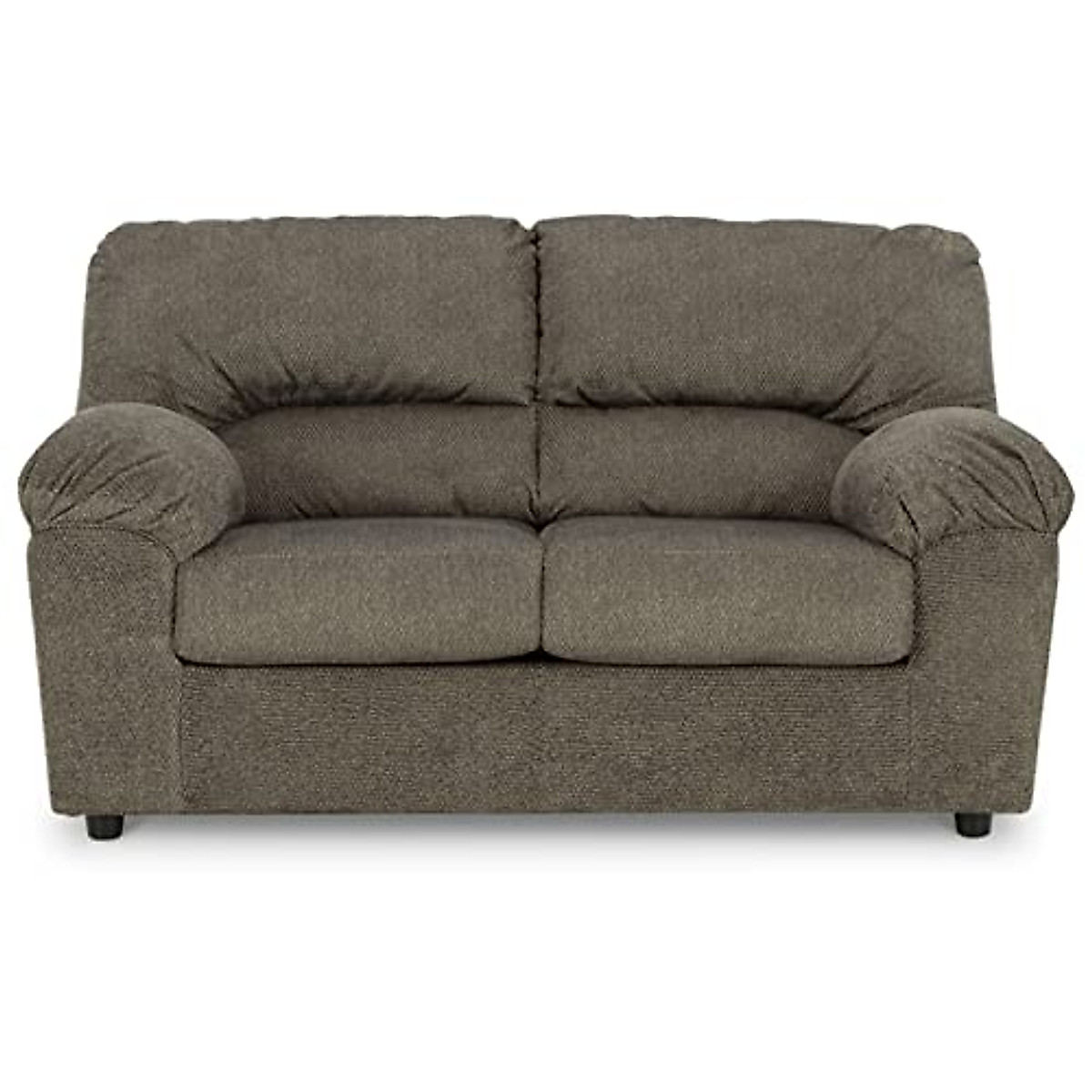 Signature Design by Ashley Norlou Transitional Herringbone Tufted Loveseat, Green