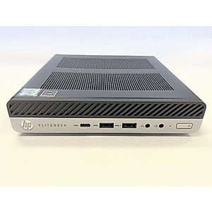 HP EliteDesk 800 G4 Desktop Mini Core I5-8500 8GB DDR4 256GB SSD Win 10 Home