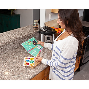 Willa Flare Air Fryer & Electric Pressure Magnetic Cooker Cheat Sheets - Perfect Temperature & Cooking Time Guide - Magnet Cookbook for Meat, Beef, Chicken, Pork, Vegetable Meals - Reusable Stickers