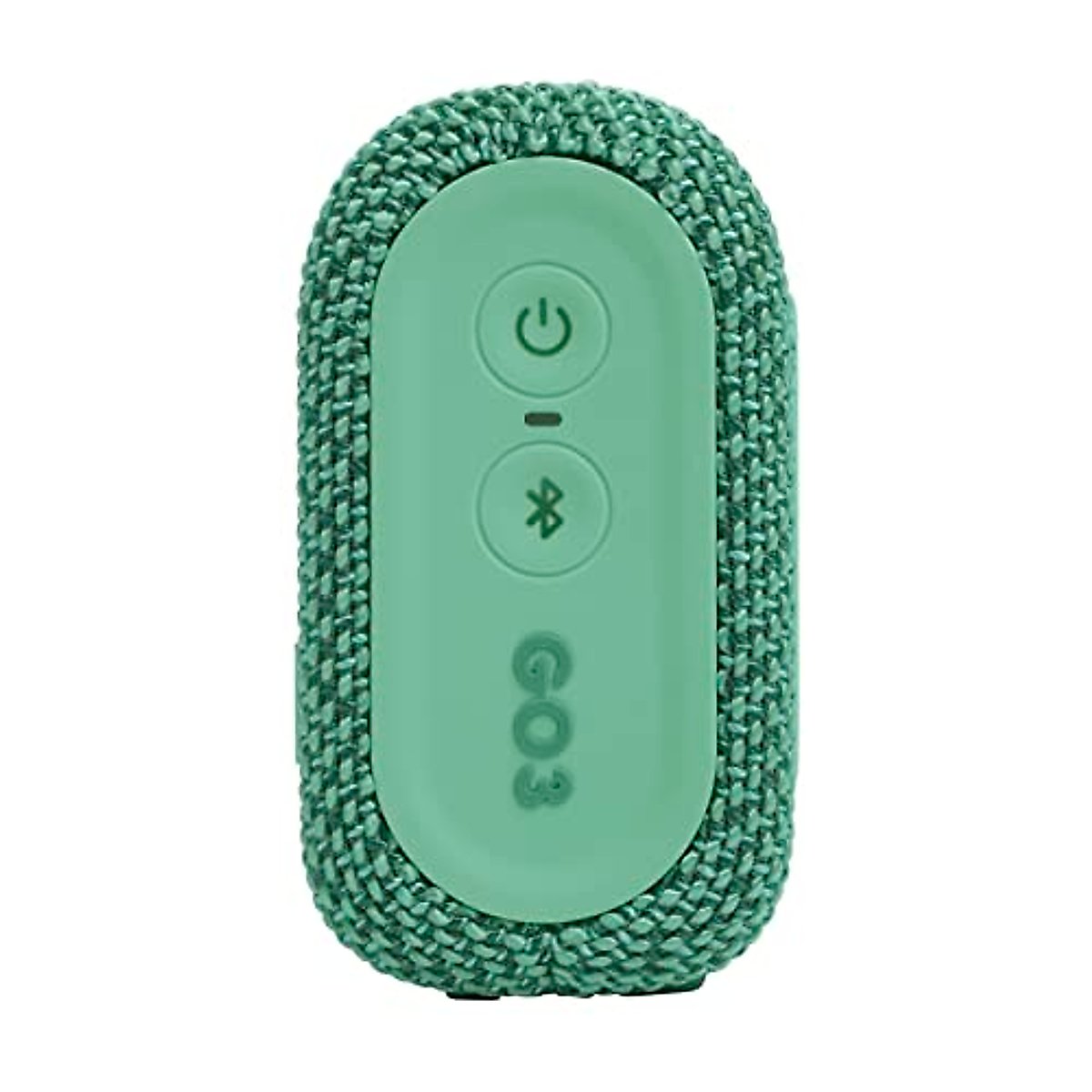 JBL Go 3 Eco: Portable Speaker with Bluetooth, Built-in Battery, Waterproof and Dustproof Feature - Green