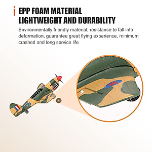 GoolRC RC Plane, WLtoys XK A220-P40 Remote Control Airplane, 2.4Ghz 4 Channel RC Aircraft Fighter with 6 Axis Gyro, 3D/6G Mode, Easy & Ready to Fly for Adults and Beginners