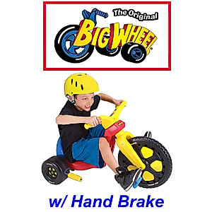 The Original Big Wheel Spin-Out Racer 16" Trike with Hand Brake 2019 Made in USA