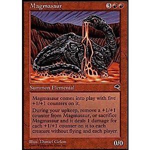 Magic: the Gathering - Magmasaur - Tempest