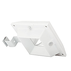 HOSHINE(2 Pack) Solar Powered Gutter Lights Security Light Outdoor Solar Powered 6 LED Waterproof Durable Fence Driveway Garden Patio Path Decking Light Made for Quality Outdoor Life