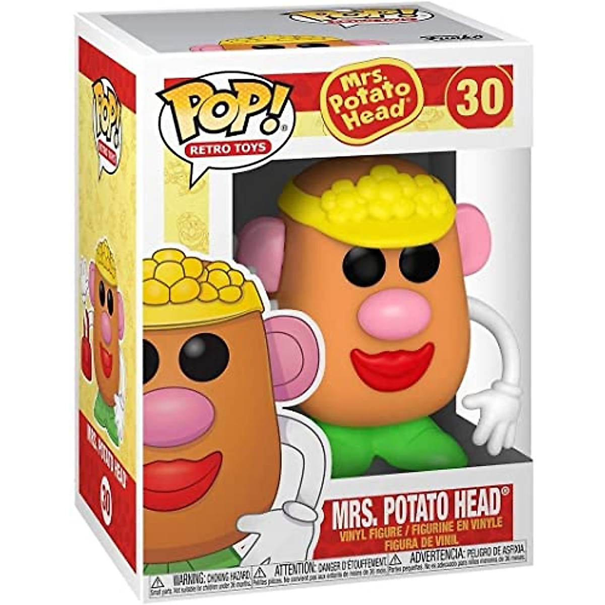 Funko Pop! Retro Toys: Hasbro - Mrs. Potato Head, 3.75 inches