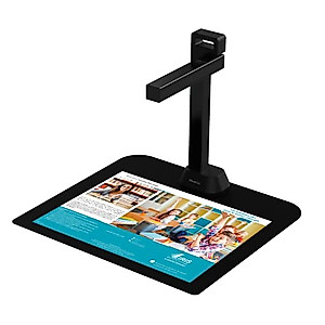 IRIScan Desk 6 Pro-Professional Color Document,Book Scanner,Auto-Flatten & Deskew,21MP,Capture 11x17in,136 Languages OCR,Text to Speech,PDF/Search,PDF/Word/Tiff/Excel,Video Distance Learning,Win&Mac