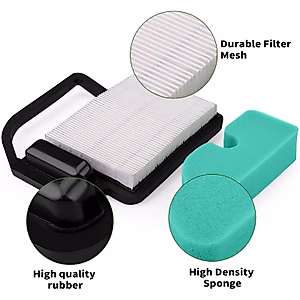 20 083 02 Air Filter & 20 083 03-S Pre Filter for Kohler SV470-610 KH 20 883 02 S1 20 883 06 S1 20-083-06-S 20-083-03S 20 789 01-S Craftsman 24642 Toro 98018