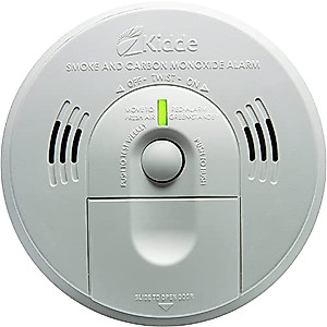 Kidde Smoke & Carbon Monoxide Detector with Voice Alerts, Battery Powered, Combination Smoke & CO Alarm