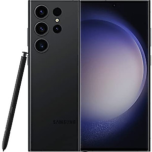 SAMSUNG Galaxy S23 Ultra 5G S9180 Dual 512GB 12GB RAM, 200 MP Camera, Factory Unlocked, GSM Global Model, Mobile Cell Phone – Phantom Black