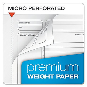 Ampad 20816 Gold Fibre Wirebound Writing Pad w/Cover, 9 1/4 x 7 1/4, White, Green Cover