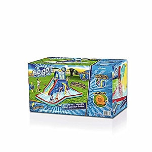 Bestway H2OGO! Waterfall Waves Mega Water Park | Inflatable Slide and Pool Fits Up to 6 Children