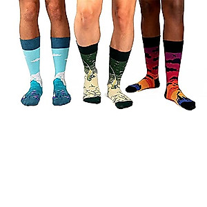 Cicada Dress Socks – 3-Pair Organic Cotton Socks for Men and Women