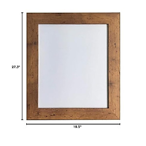 FRAMES BY POST Metro Vintage Wood Picture Photo Frame Plastic Glass 50 x 70 cm, 50cm x 70cm