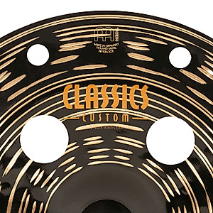 Meinl Cymbals Classics Custom Dark 16" Trash China Cymbal for Drum Set — Made in Germany — B12 Bronze, 2-Year Warranty (CC16DATRCH)