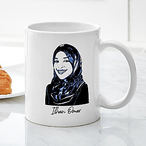 CafePress Ilhan Omar Ceramic Coffee Mug, Tea Cup 11 oz