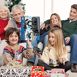 iloveee 51 in 1 Robot STEM Building Blocks Toys for Boys Age 8-12, Educational Learning Building Bricks Truck Kit, Gifts for 6 7 8 9 10 11 13 Years Old Kids, Engineering Erector Set 700PCS…