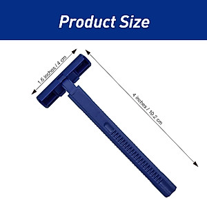 Medpride Disposable Razors | 50-Pack| Twin Blades & Easy Grip For Max Control & Smoothness| Unisex, Smooth & Comfortable Shaving Care for Men & Women