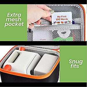 Case Compatible with Yoto Player Kids Speaker - Kids Audio & Music Player, Cards Roald Dahl Splendiferous Collection and Charging Dock, Mesh Pocket for Speaker Plays Content Cards - Box Only