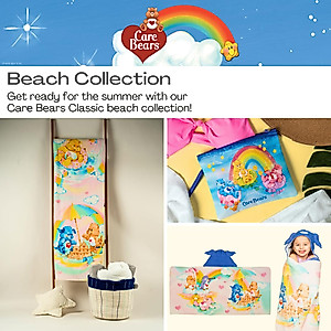 Franco Collectibles Care Bears Classic Beach/Pool Waterproof Swimsuit, Makeup, Toiletries Pouch, (Officially Licensed Product)