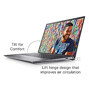 Dell Inspiron 13 5310, 13.3 inch QHD (Quad High Definition) Laptop - Thin and Light Intel Core i7-11370H, 16GB DDR4 RAM, 512GB SSD, NVIDIA GeForce MX450, Services - Windows 10 Home