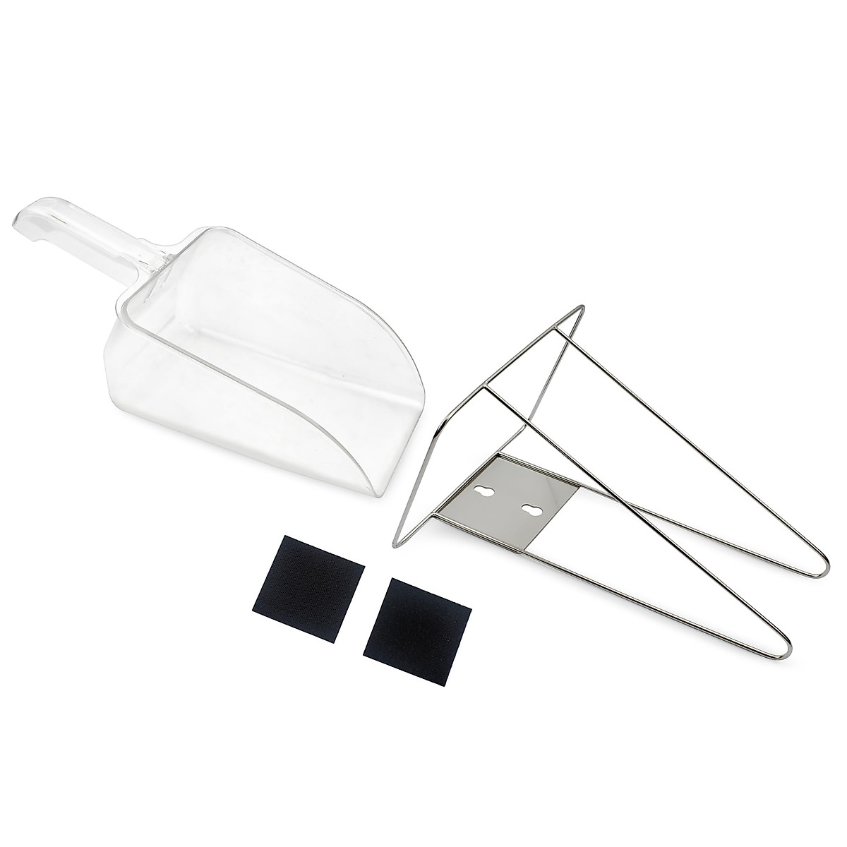 Darware Commercial Ice Scoop with Metal Holder, 58-Fluid Ounces Capacity