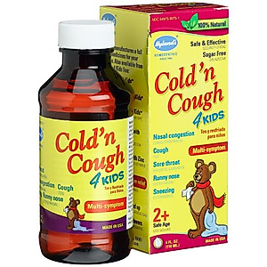 Hyland's Cold 'n Cough 4 Kids, 4.0 Fl Ounce Boxes (Pack of 8)
