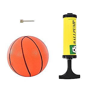 4 in 1 Outdoor Toddler Saucer Swing Set for Backyard, Playground Tree Swing Sets with Steel Frames, Climbing Rope with Disc Tree Swing Playset and Basketball Hoop for Kids