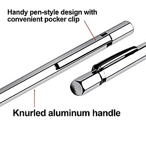 AVIDE Tungsten Carbide Tip Scriber, Metal Etching Pen Carve Engraver Scribe Tools for Stainless Steel, Ceramics, Glass, Metal Sheet and Gold/Welding(6 Pack)