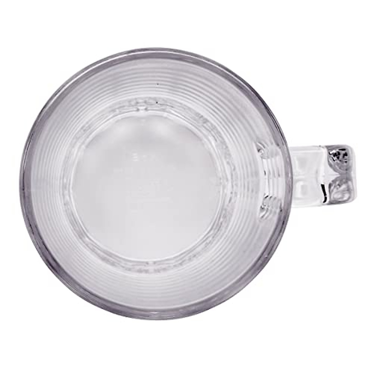 G.E.T. Shatter-Resistant Plastic Beer Mug / Stein, 20 Ounce, BPA Free, 00085-1-SAN-CL-EC, Pack of 4