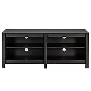 Zinus Camden TV Stand for TVs up to 65” / Contemporary Entertainment Center with Open Shelving/TV Stand with Storage/Living Room or Bedroom Furniture, Espresso